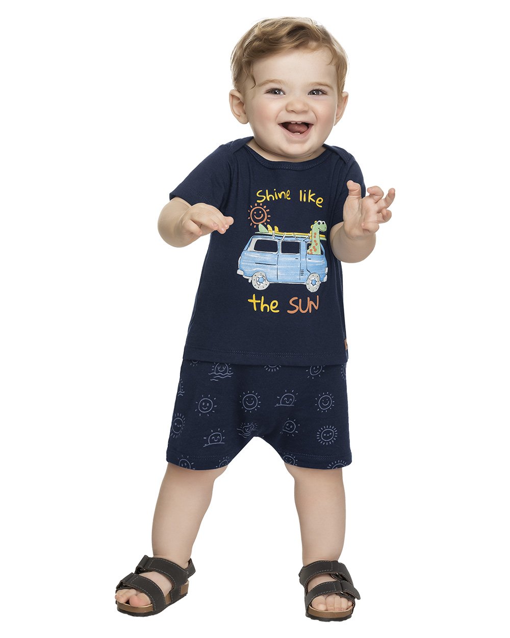 Macacão Sun Baby Rei Rex